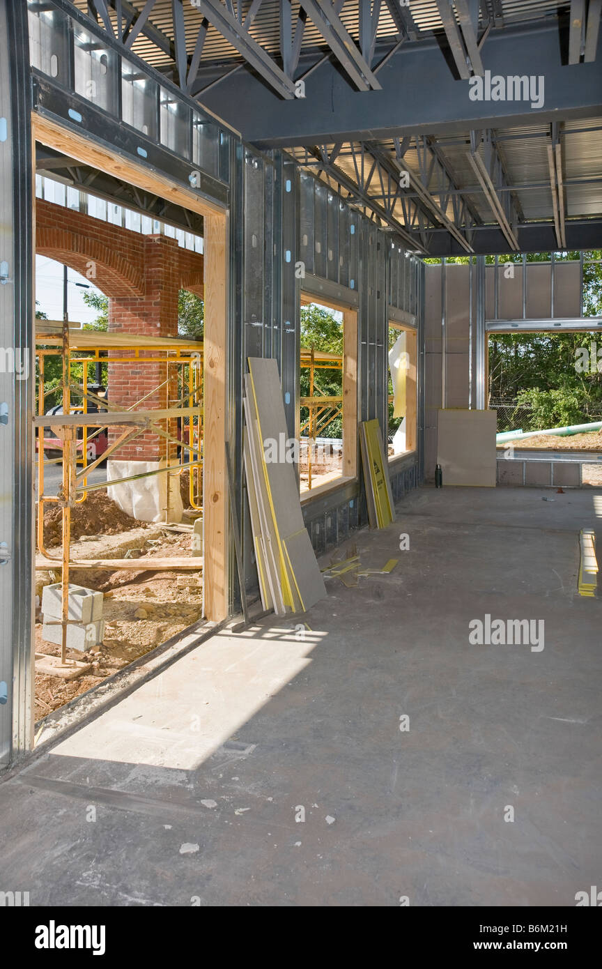 Construction Site Interior, USA Stock Photo - Alamy