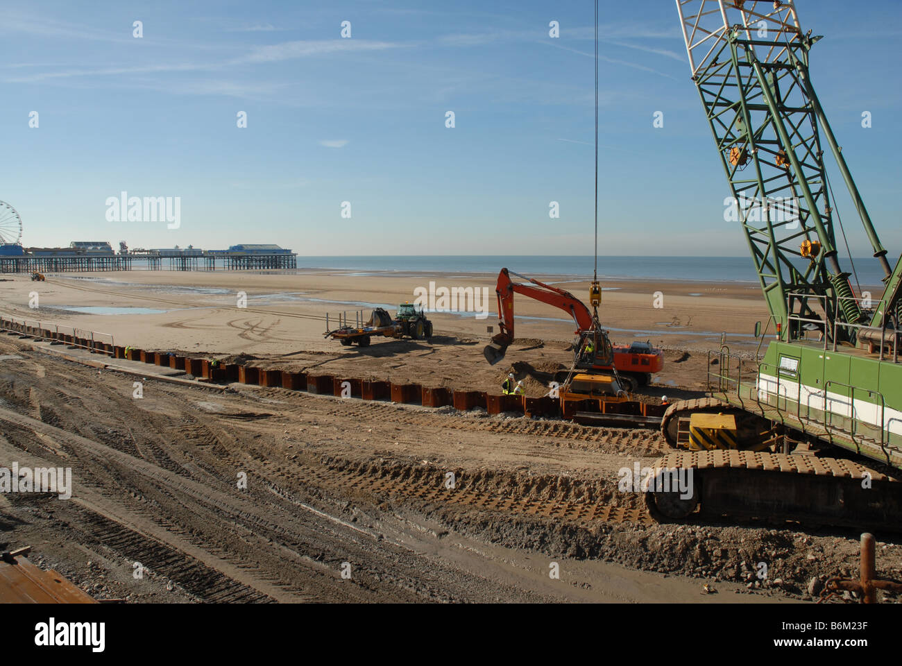 Coastal flood defences damage hi-res stock photography and images - Alamy