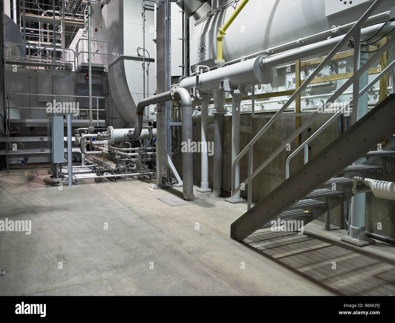 Power Plant Industrial Interior, Minnesota, USA Stock Photo - Alamy