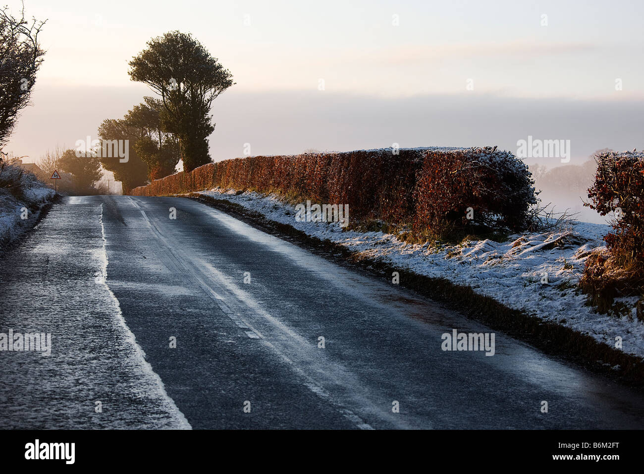 The borders winter scene in the scottish borders tourism hi-res stock ...
