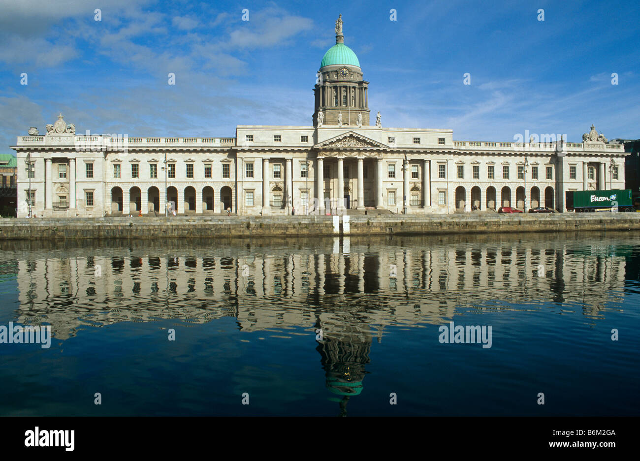 The Custom House was designed by James Gandon and was built in the 18th ...