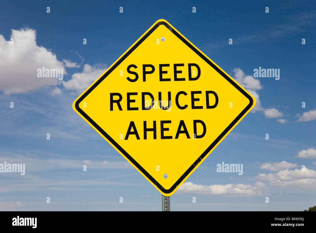 Reduced Speed Zone Ahead