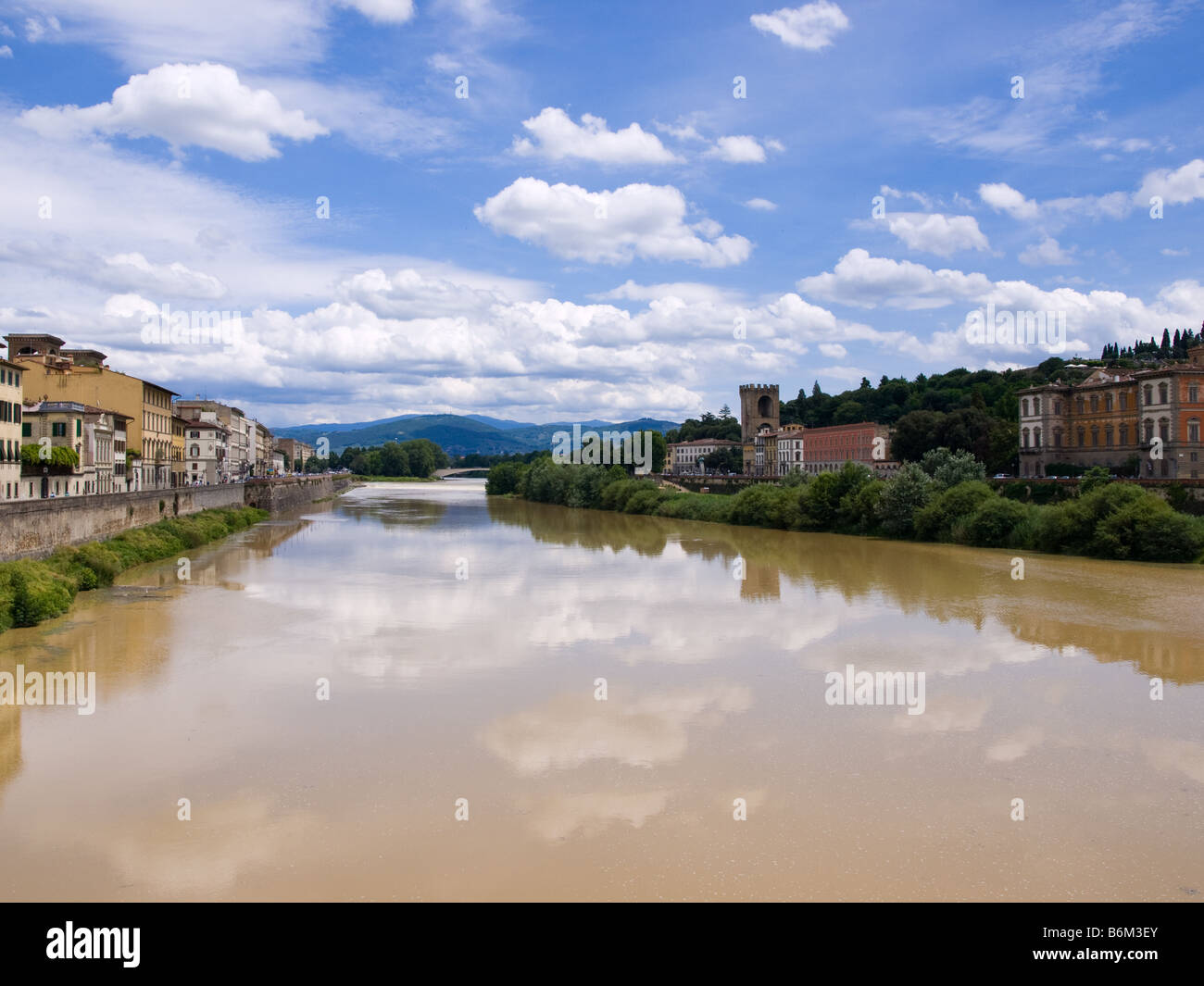 Map Of Italy Arno River