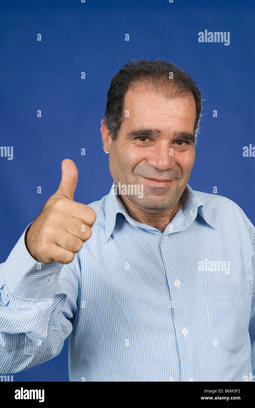 Man thumbs up Stock Photo - Alamy