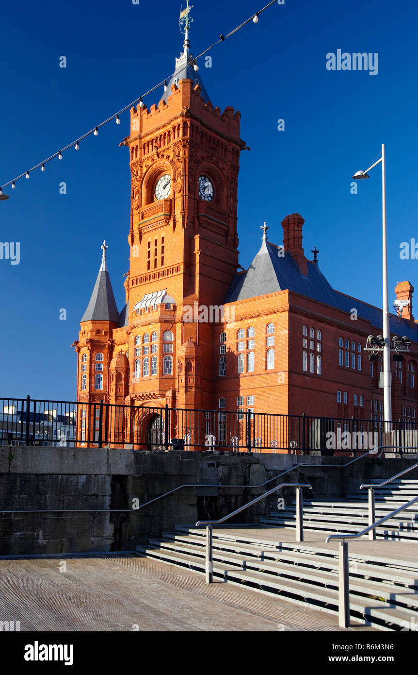 Pierhead Building, Cardiff Bay, Cardiff, Wales, UK Stock Photo - Alamy