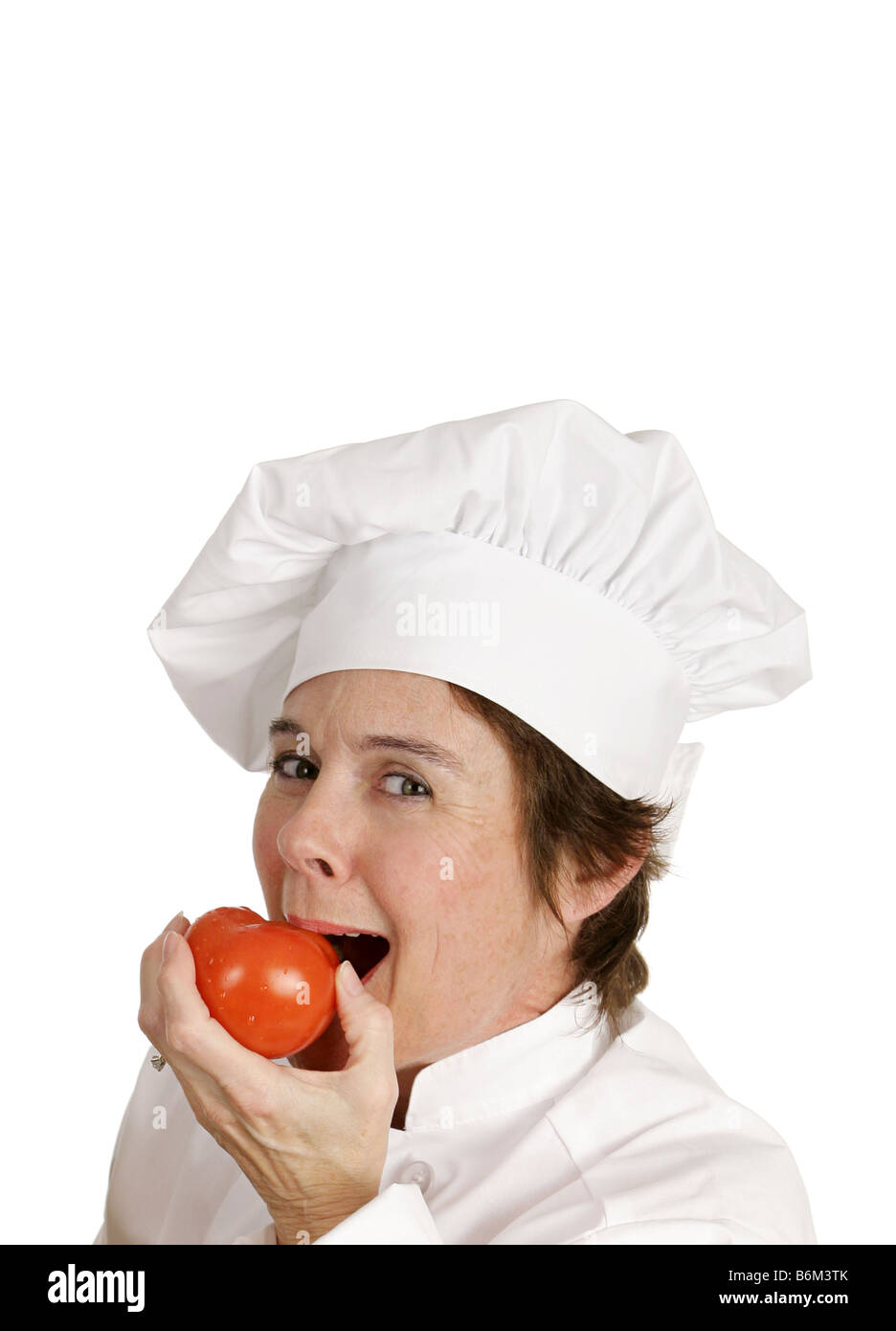 Biting Into A Tomato High Resolution Stock Photography and Images - Alamy