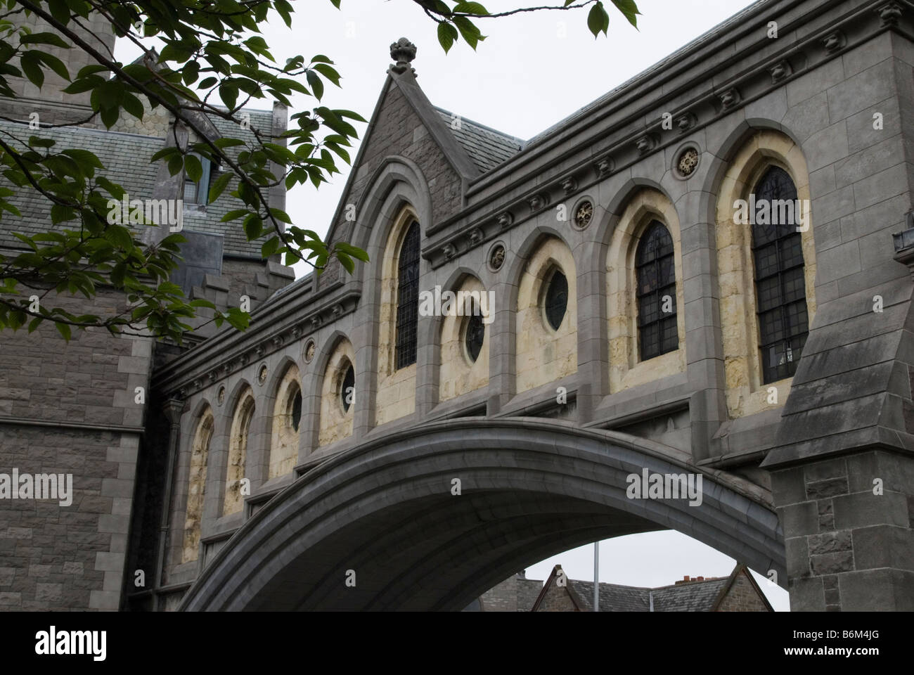 Overhead covered bridge connecting Christ Church Cathedral and Synod ...