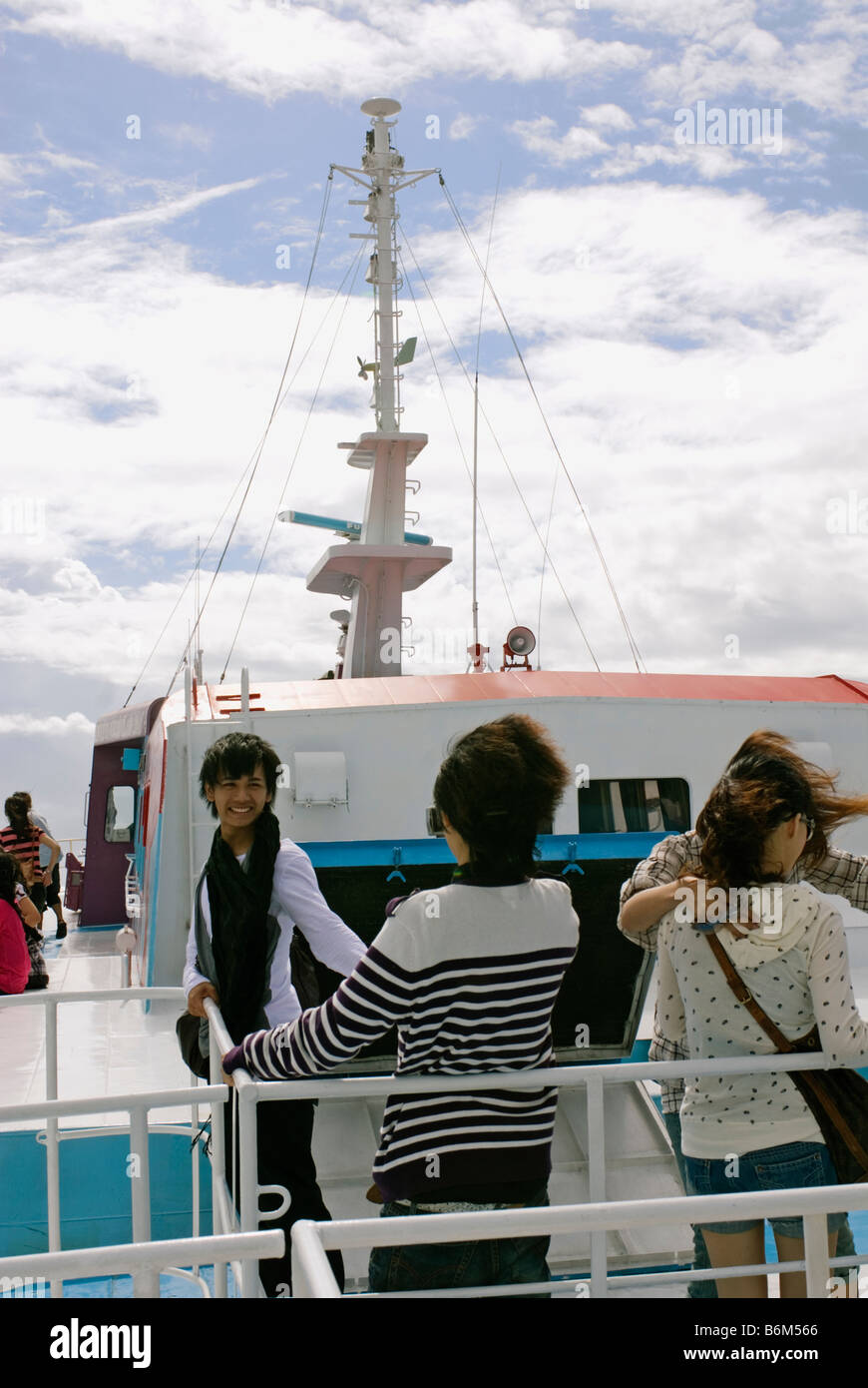 Ferry boat people hi-res stock photography and images - Alamy