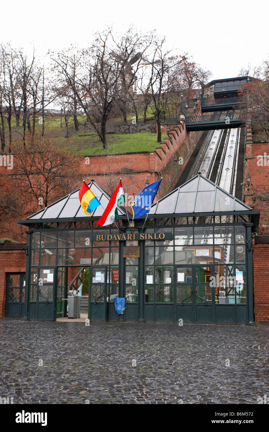 Buda castle funicular railway hi-res stock photography and images - Alamy