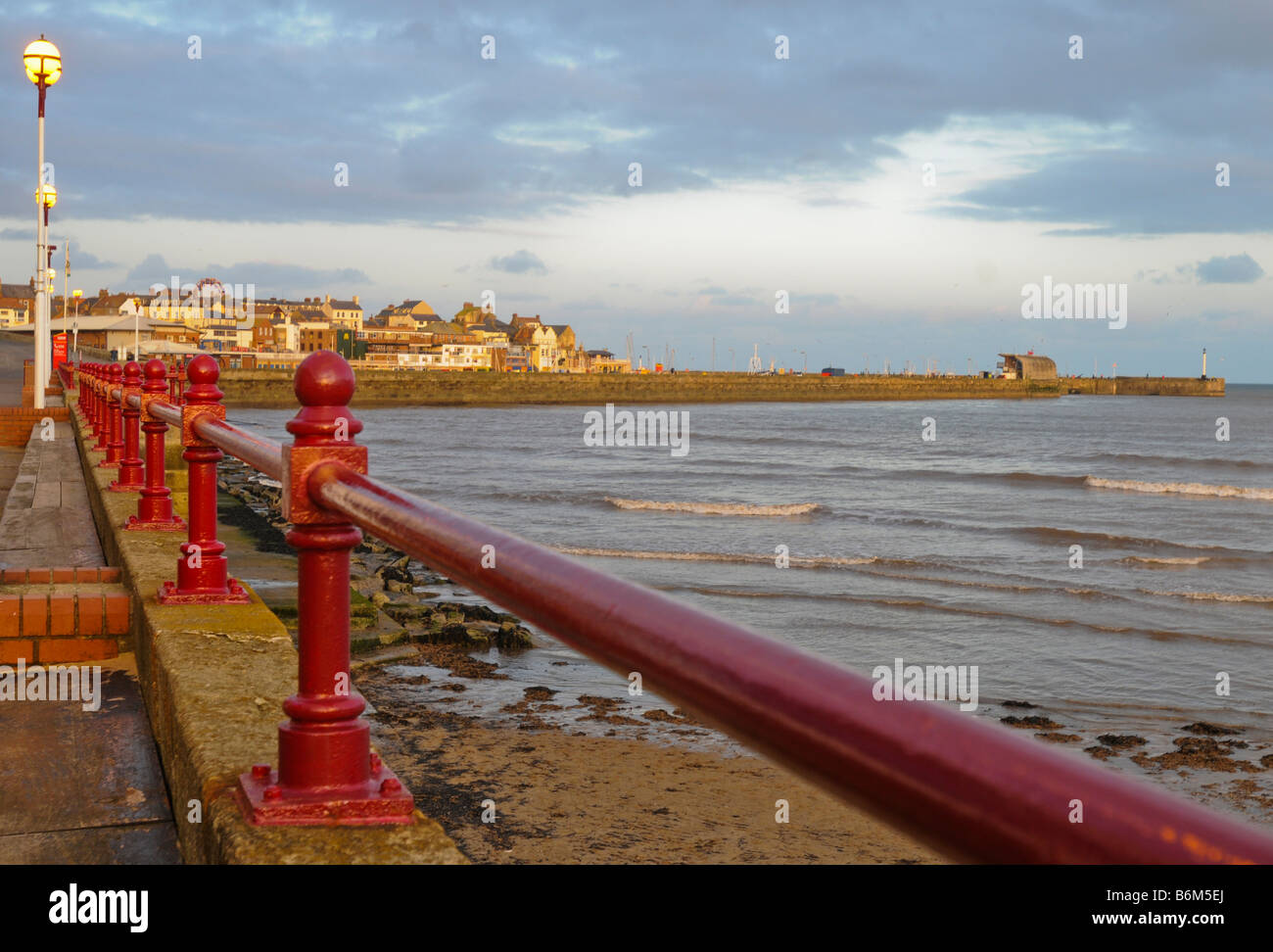 Bridlington seafront, East Yorkshire, UK in winter Stock Photo - Alamy