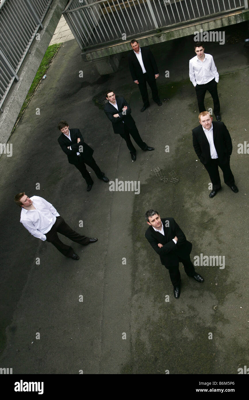 Seven people pose hi-res stock photography and images - Alamy