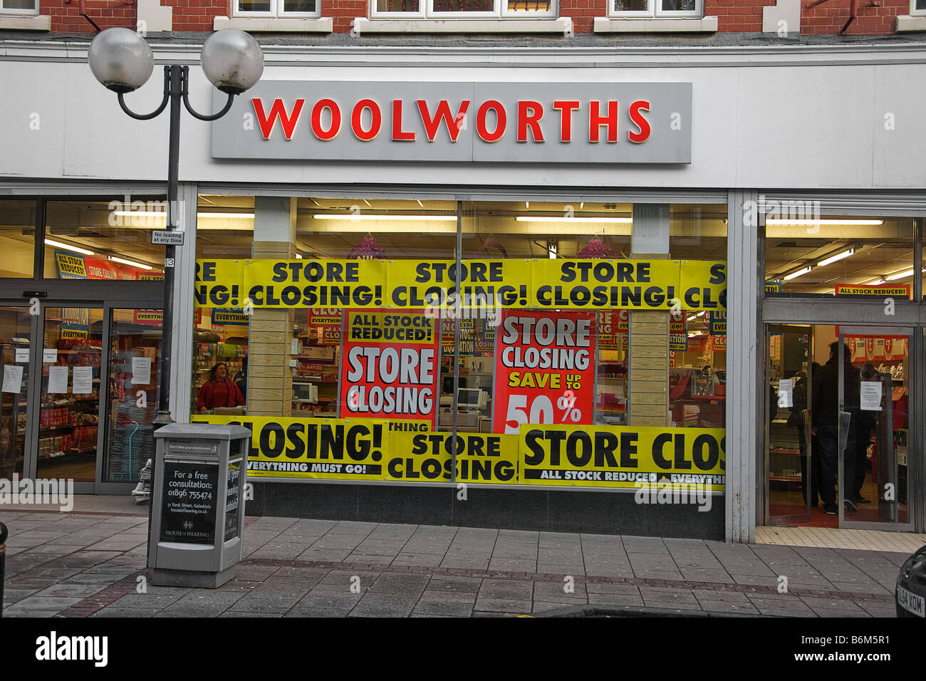 Woolworths shop on high street hi-res stock photography and images - Alamy