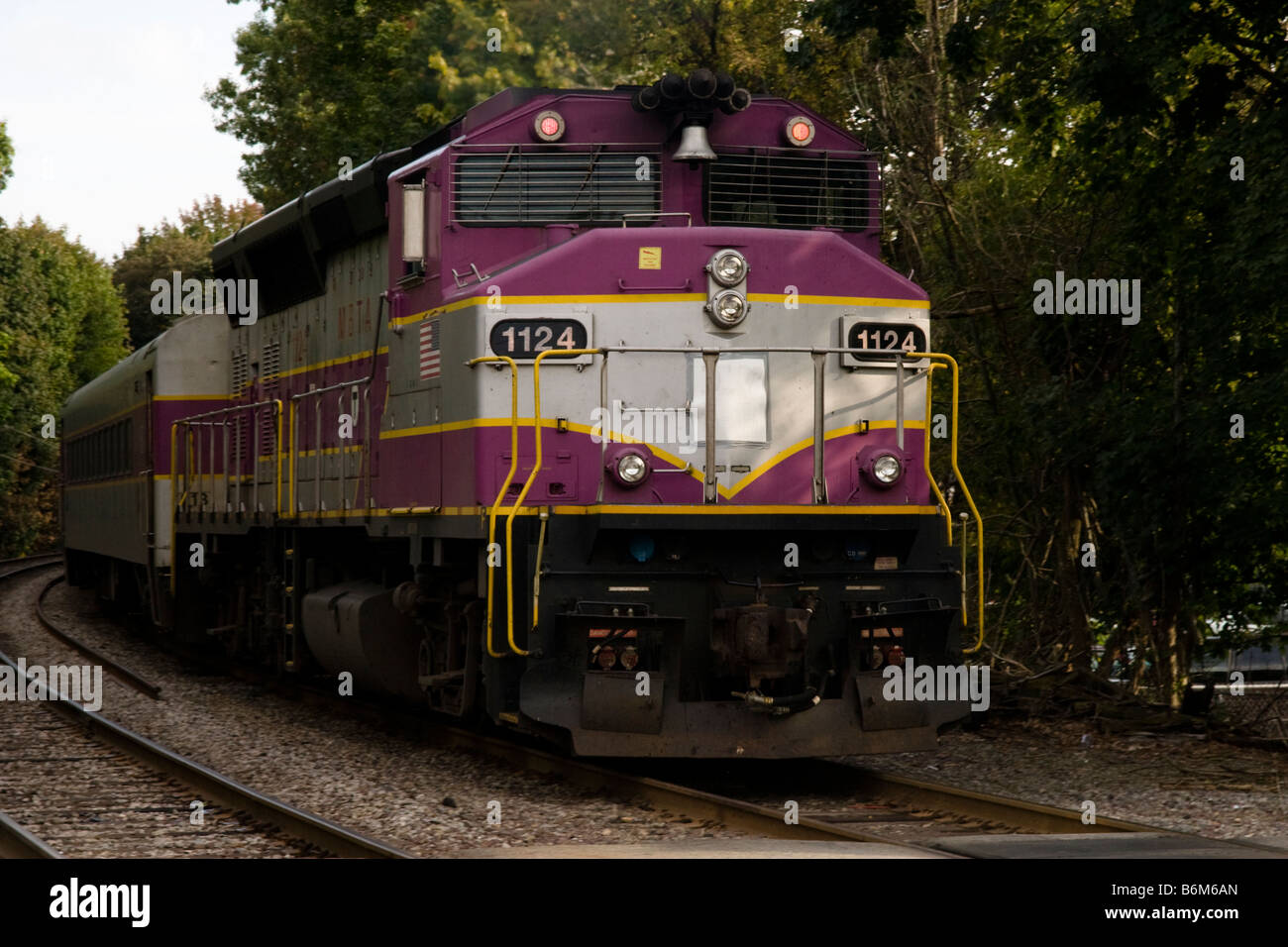 Mbta commuter rail hi-res stock photography and images - Alamy