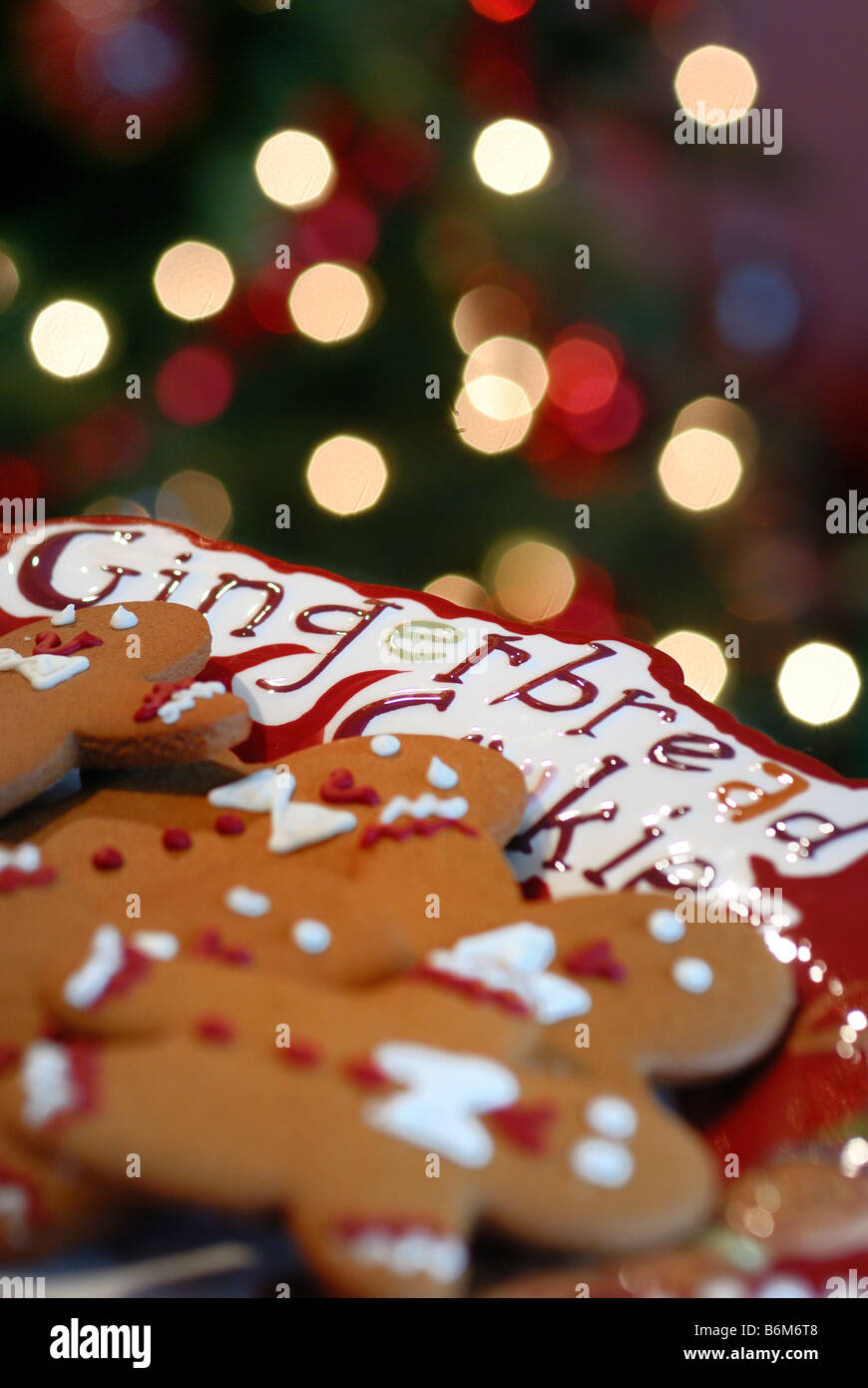 Santa gingerbread man hi-res stock photography and images - Alamy