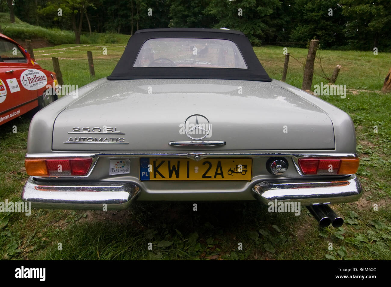 Mercedes 250SL Automatic Cabrio Stock Photo - Alamy