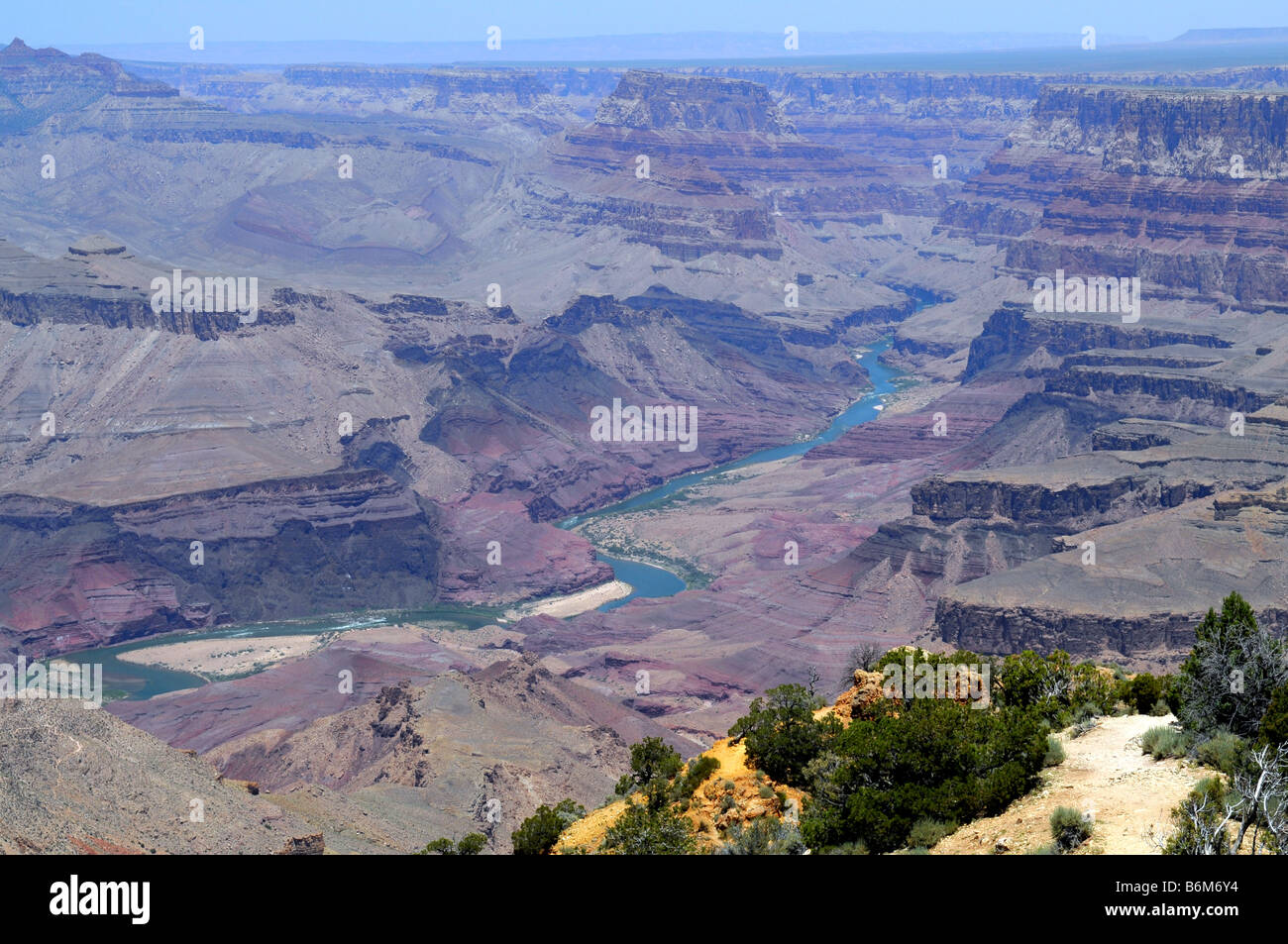 Grand Canyon Overlook Stock Photo - Alamy