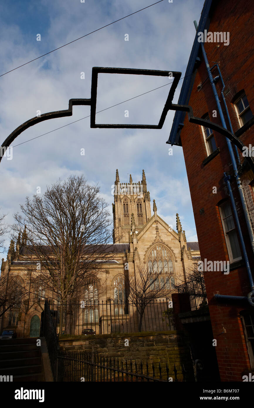 Leeds parish church Stock Photo - Alamy