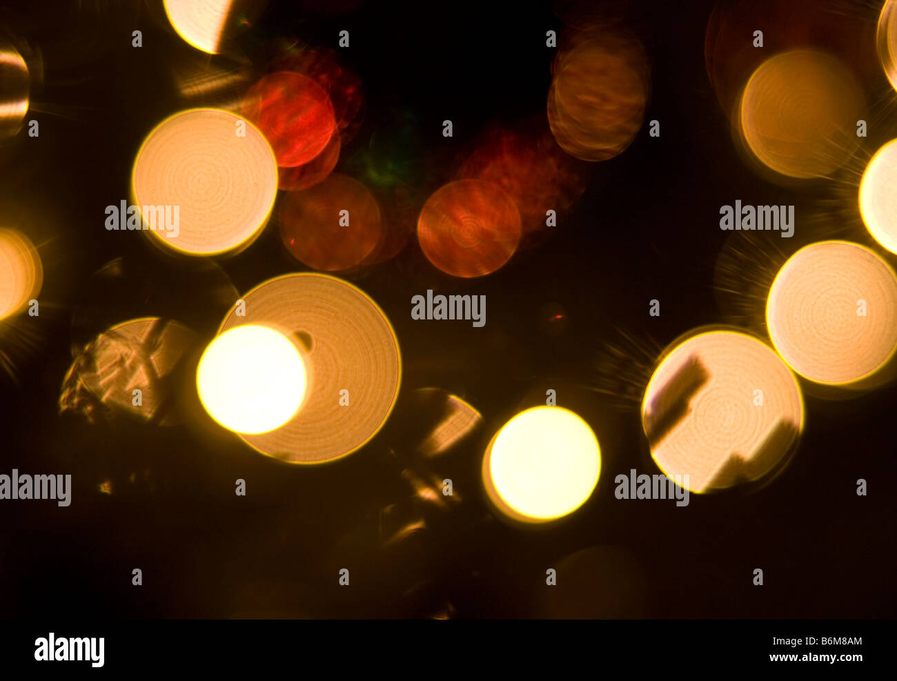 Christmas lights abstract Stock Photo - Alamy