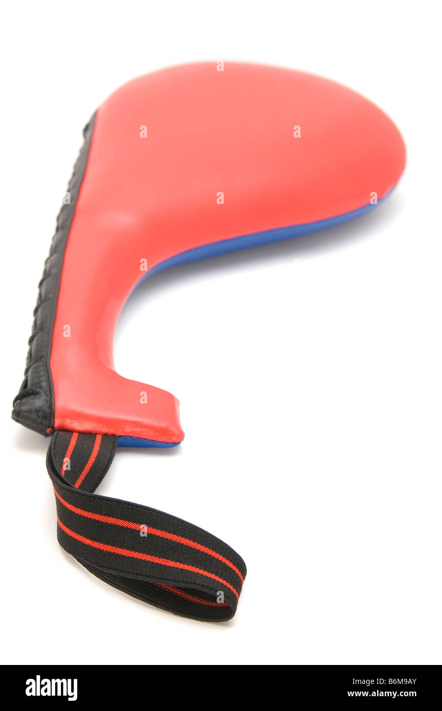 object on white sport equipment target for punch Stock Photo - Alamy