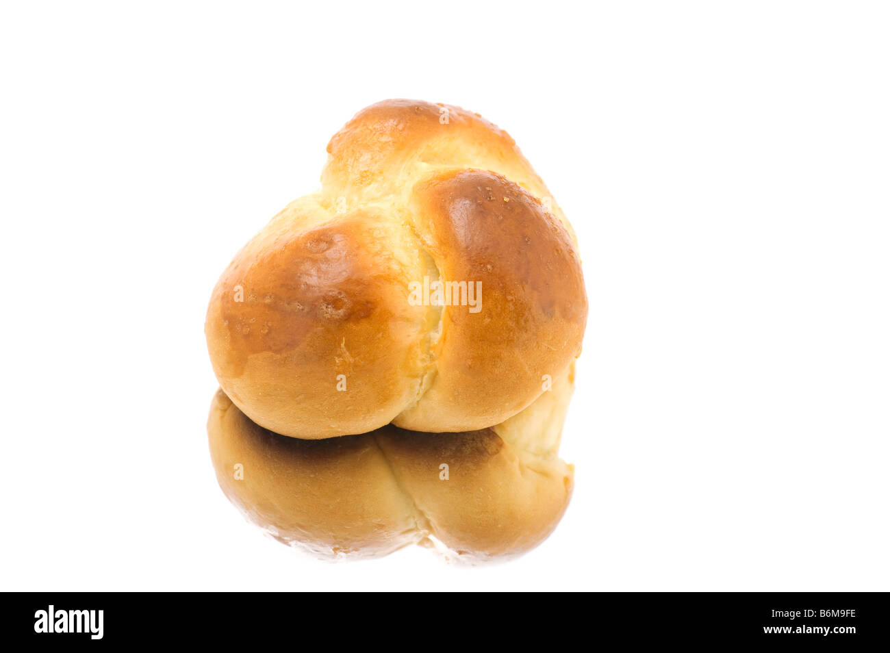 object on white food roll with jam Stock Photo - Alamy