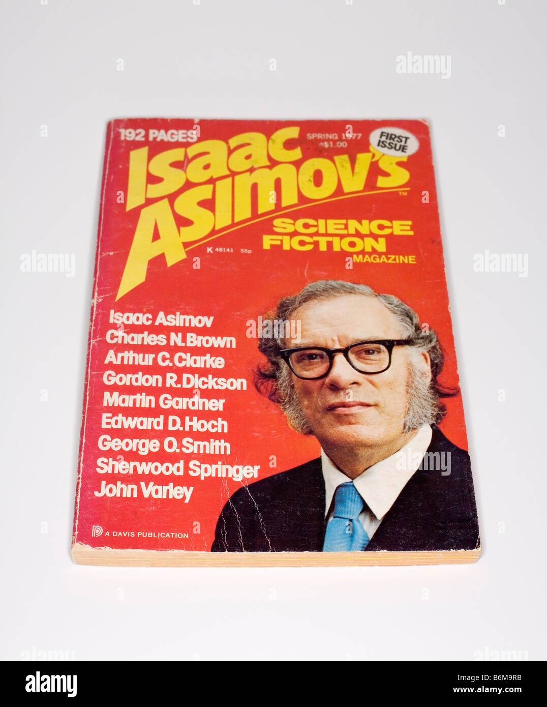 Isaac Asimov´s Science Fiction Magazine Spring 1977 Stock Photo - Alamy
