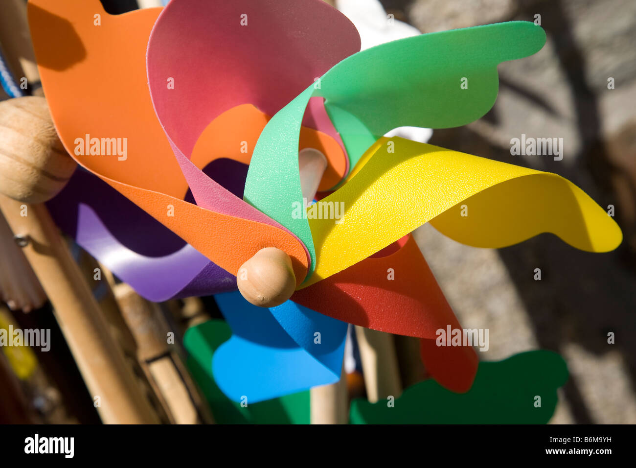 Colourful windmill hi-res stock photography and images - Alamy