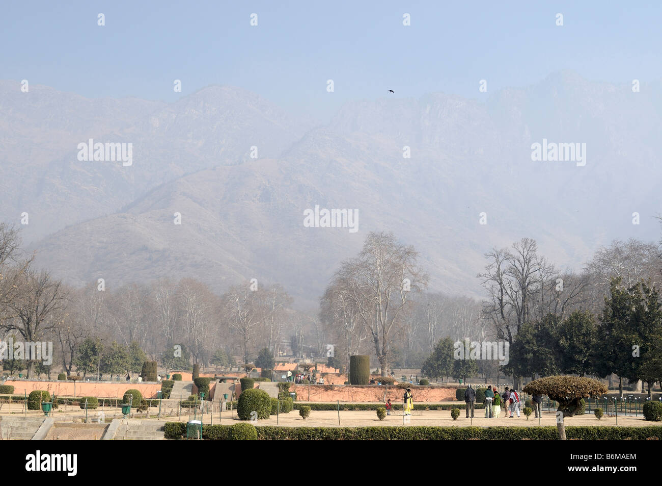 Nishat Bagh is the Mughal garden on the edge of Dal Lake and nearby ...