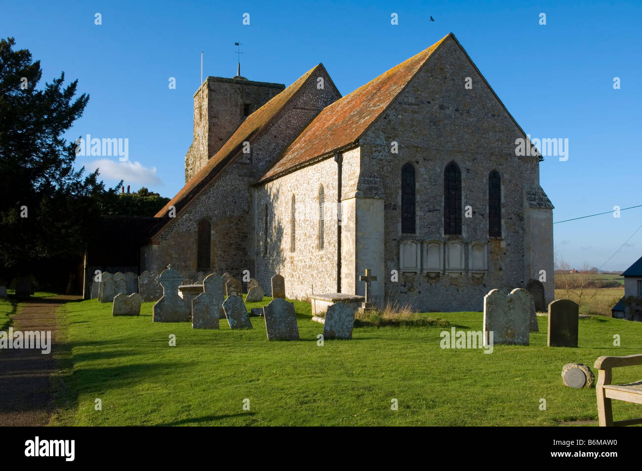 St Micheals church, Amberley, West Sussex Stock Photo - Alamy