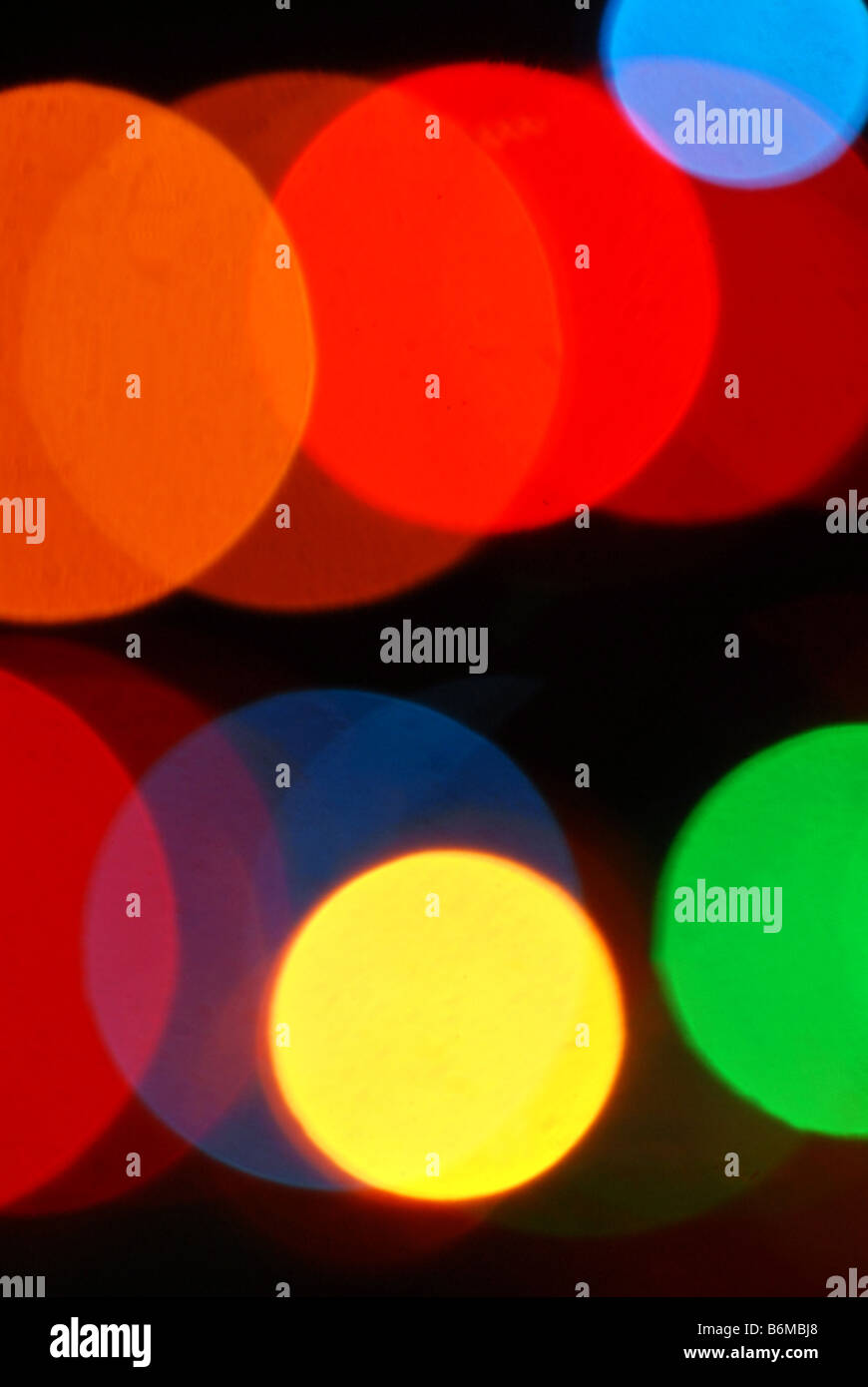 Christmas Lights Close Up Stock Photo - Alamy