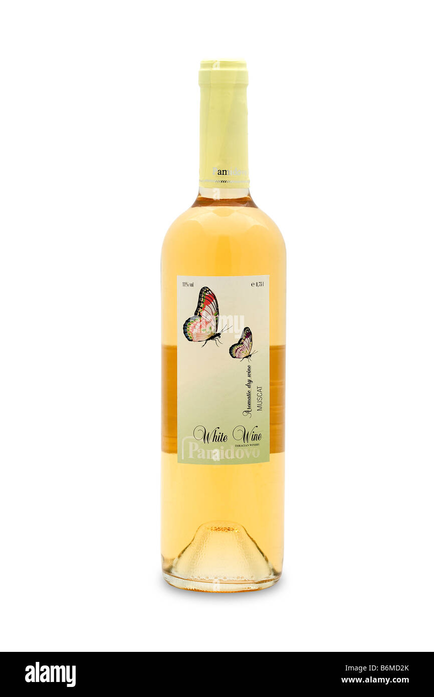 Bulgaria aromatic dry white wine Muscat Thracian winery pamidovo golden ...