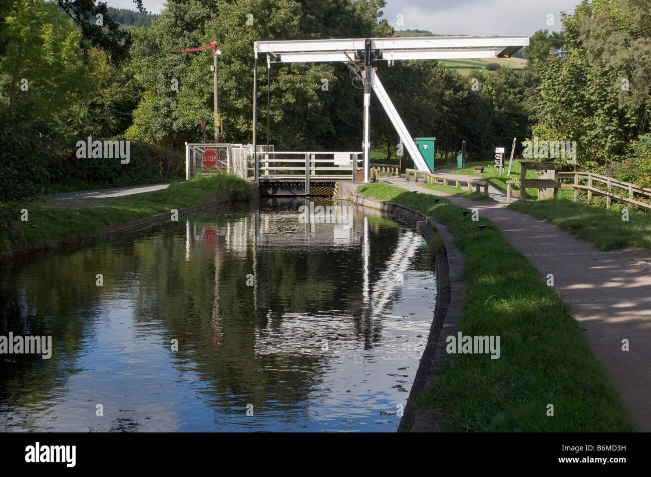 monmouthshire and brecon canal brecon beacons national park powys wales ...