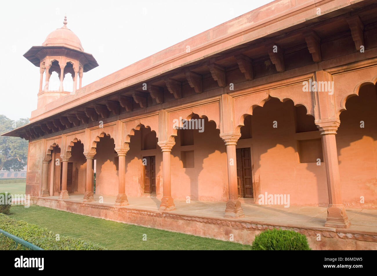 Arcade of a building, Taj Mahal, Agra, Uttar Pradesh, India Stock Photo ...