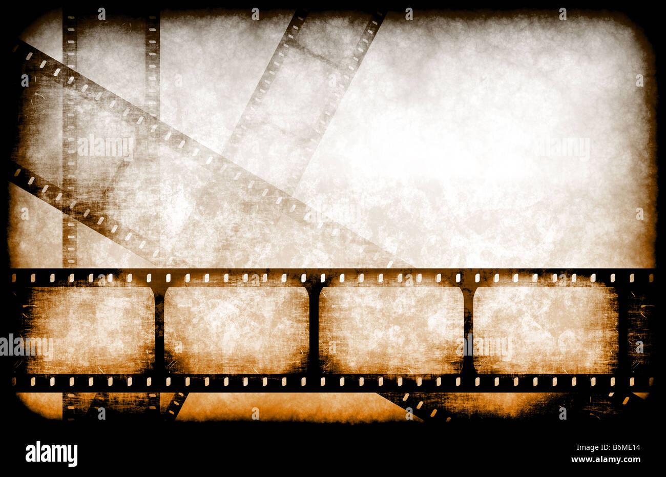 TV Channel Movie Guide on Abstract Background Stock Photo - Alamy