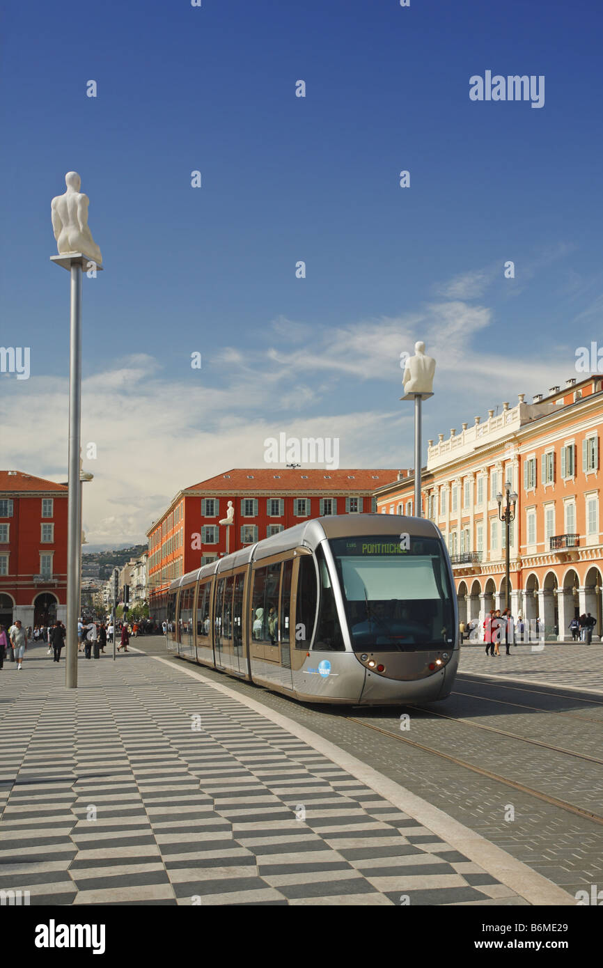 Place Masséna main square, Nice, France Stock Photo - Alamy