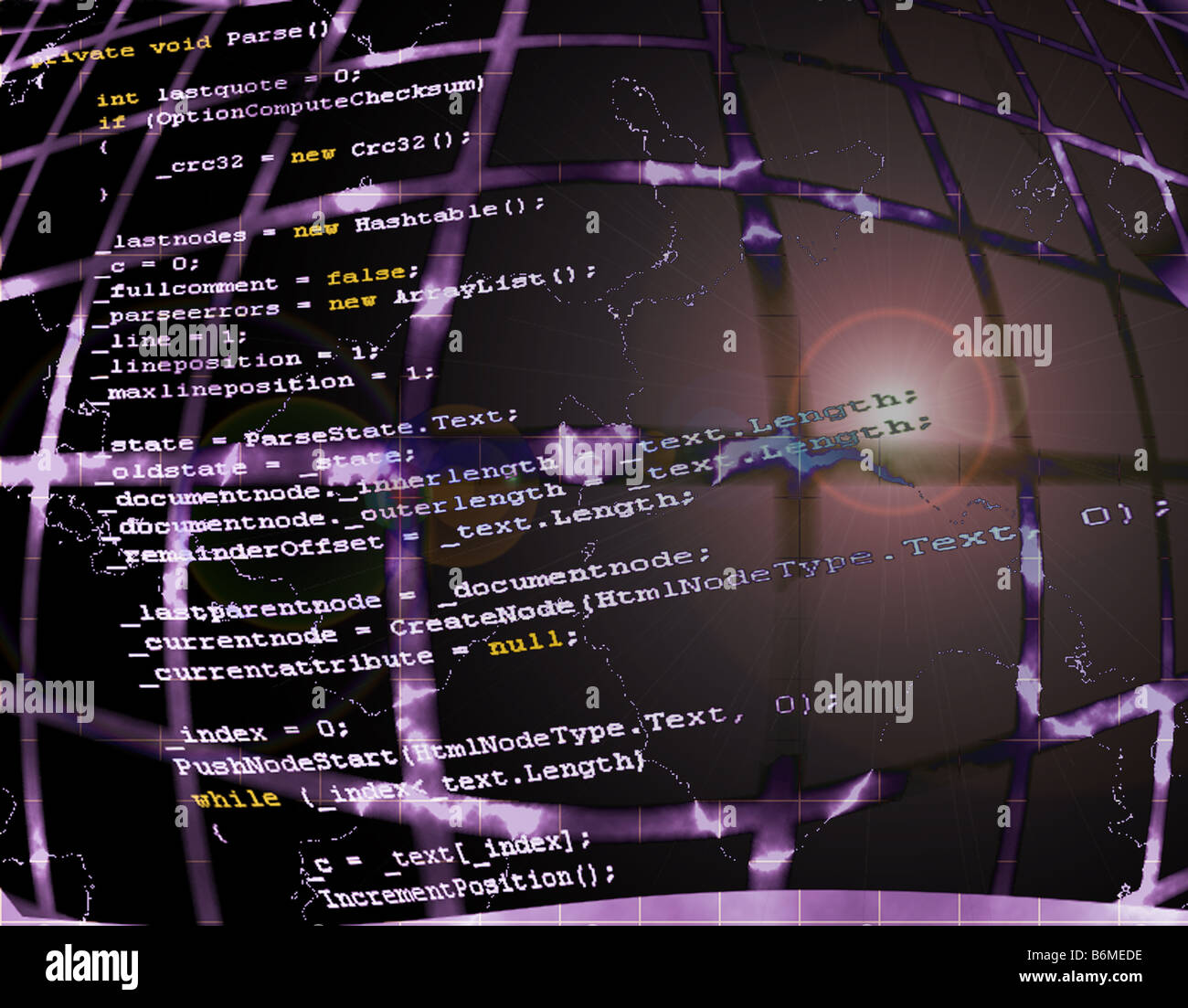 Programming Code Source Background Texture Illustration Design Black ...
