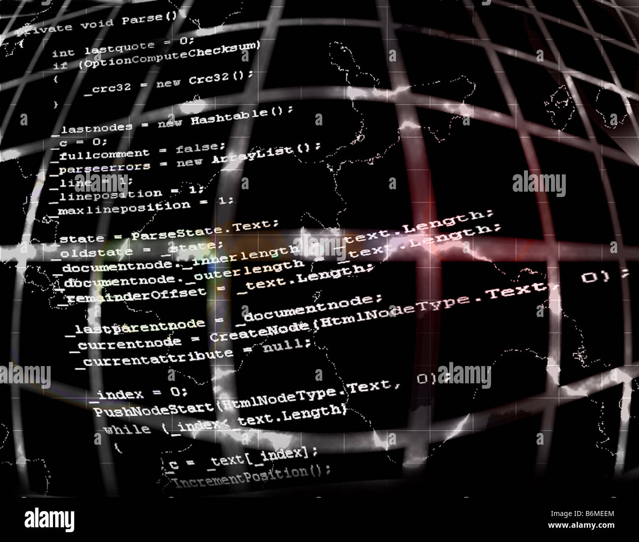 Programming Code Source Background Texture Illustration Design Black ...