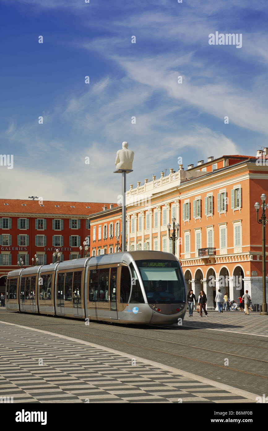 Place Masséna main square, Nice, France Stock Photo - Alamy