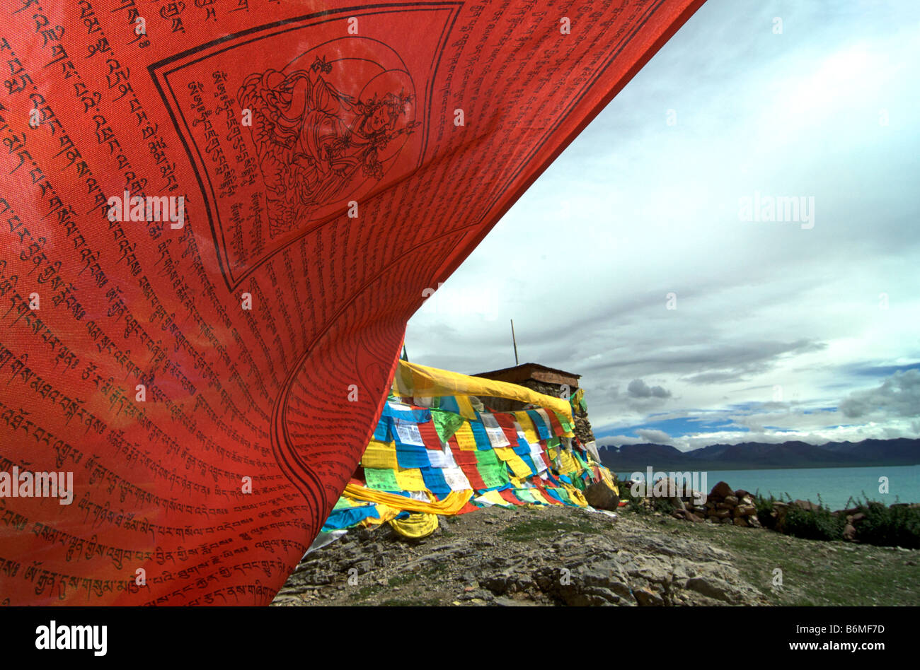 Tibet Flag Prayerflag High Resolution Stock Photography and Images - Alamy