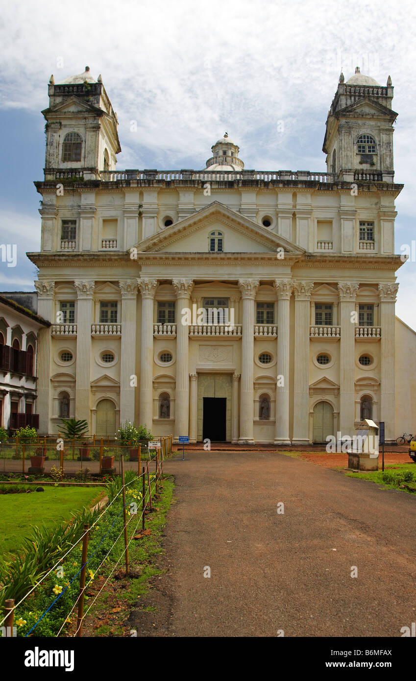 Church of St. Cajetan, Old Goa, Goa, India Stock Photo - Alamy
