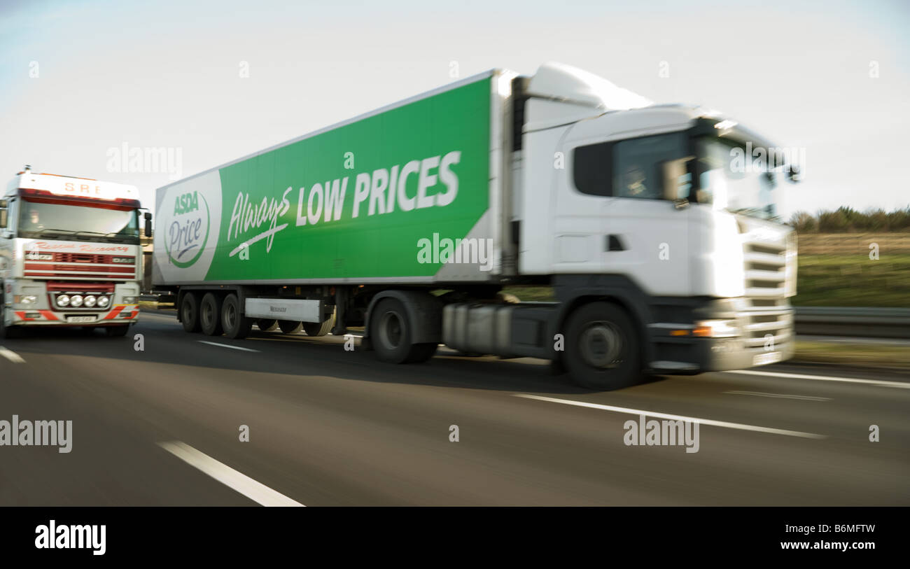 Articulated lorry asda supermarket hi-res stock photography and images ...