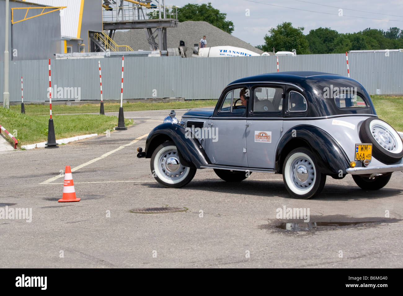 Auto Union, Wanderer W24 - 1938, road test competition Stock Photo - Alamy