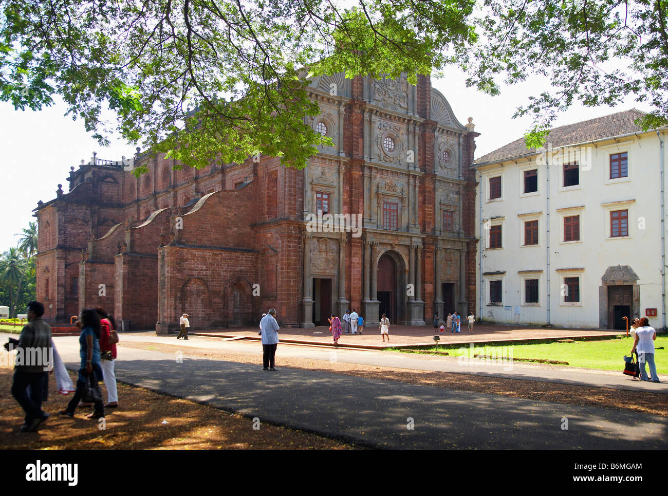 Basilica of Bom Jesus, Old Goa, India Stock Photo - Alamy