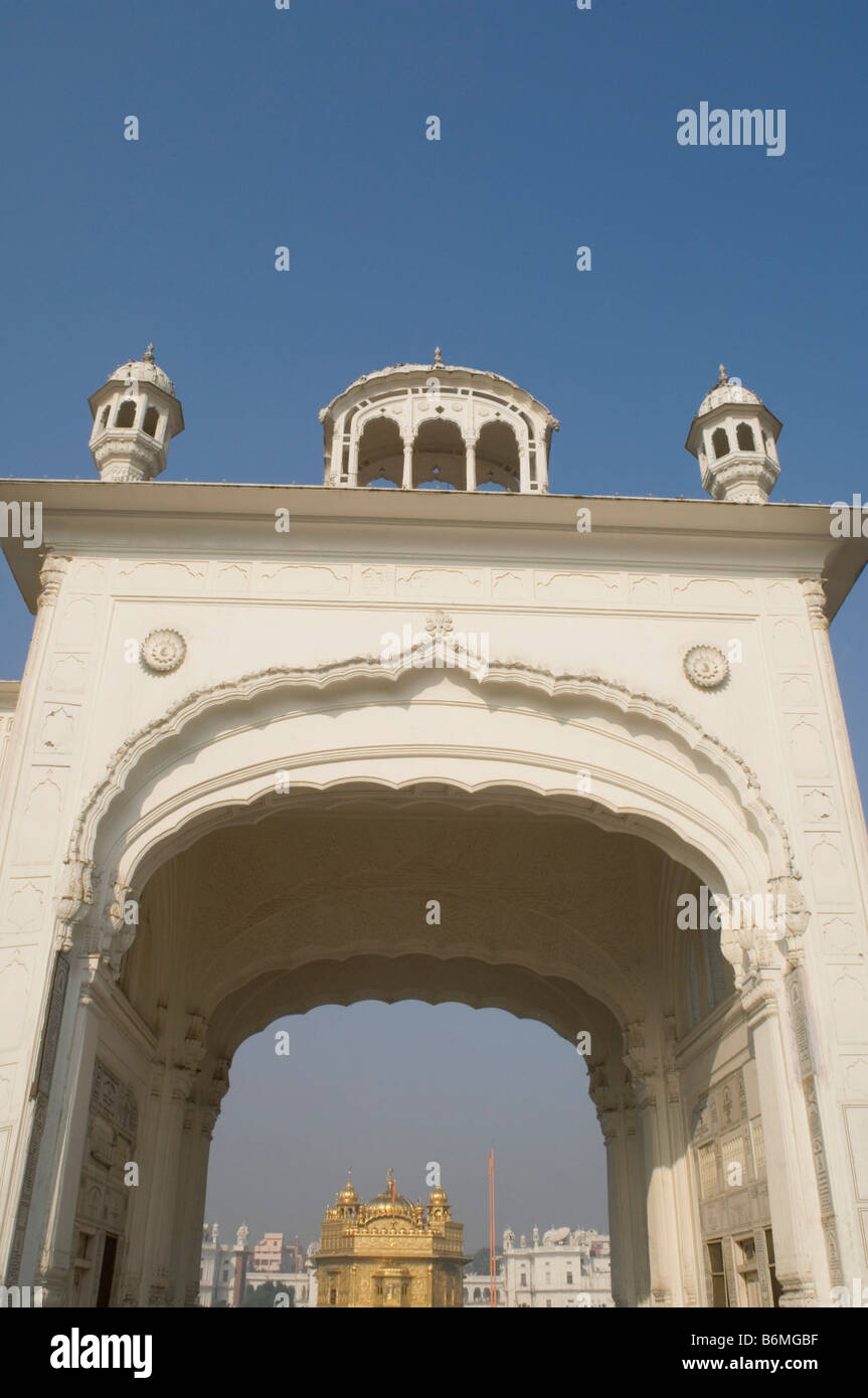 Golden temple amritsar arch hi-res stock photography and images - Alamy