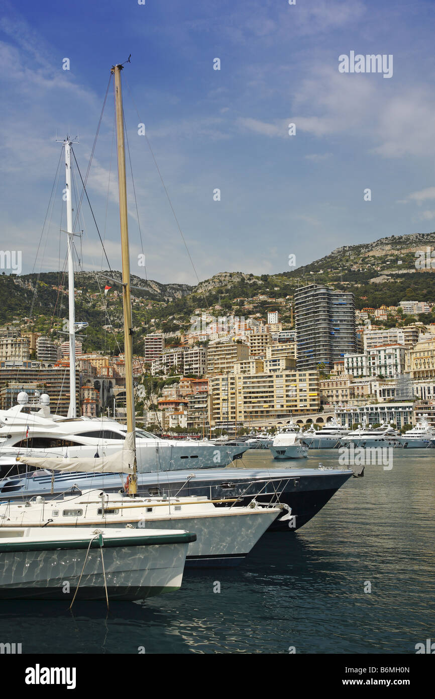 Port of Monaco Stock Photo - Alamy