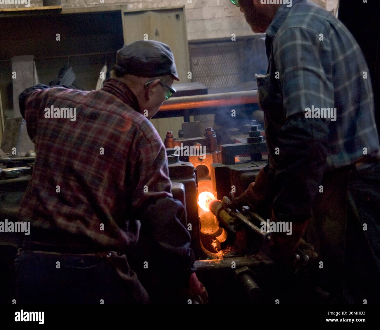 Inside a factory making manufactured goods with steel Stock Photo - Alamy