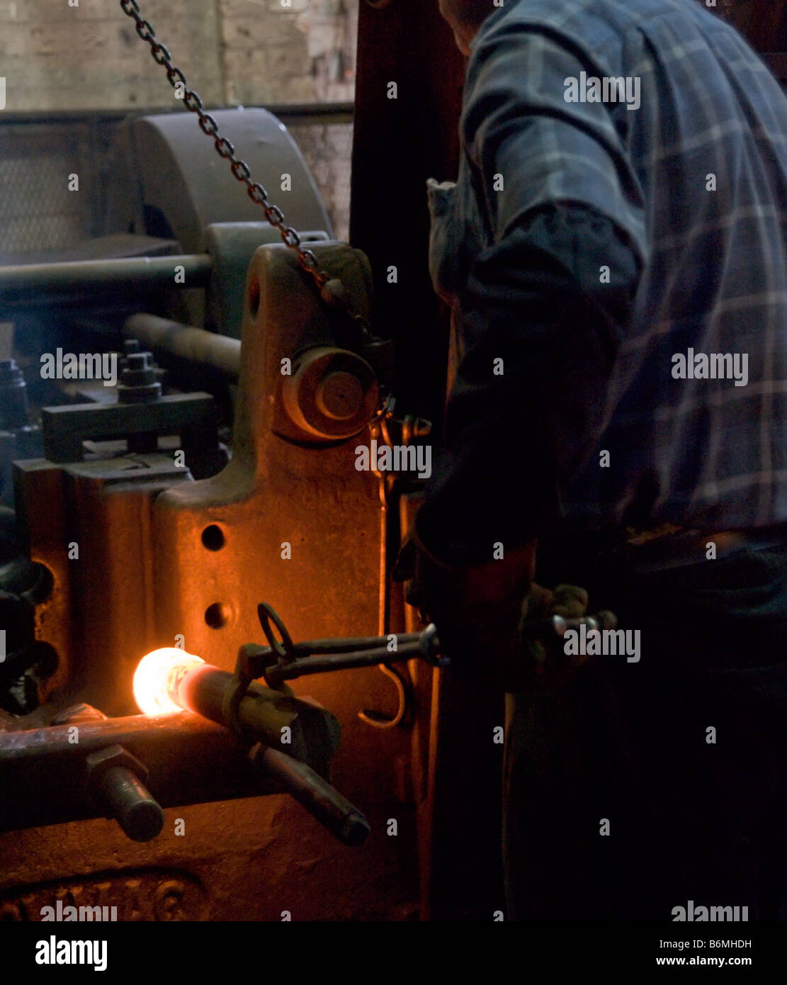 Inside a factory making manufactured goods with steel Stock Photo - Alamy