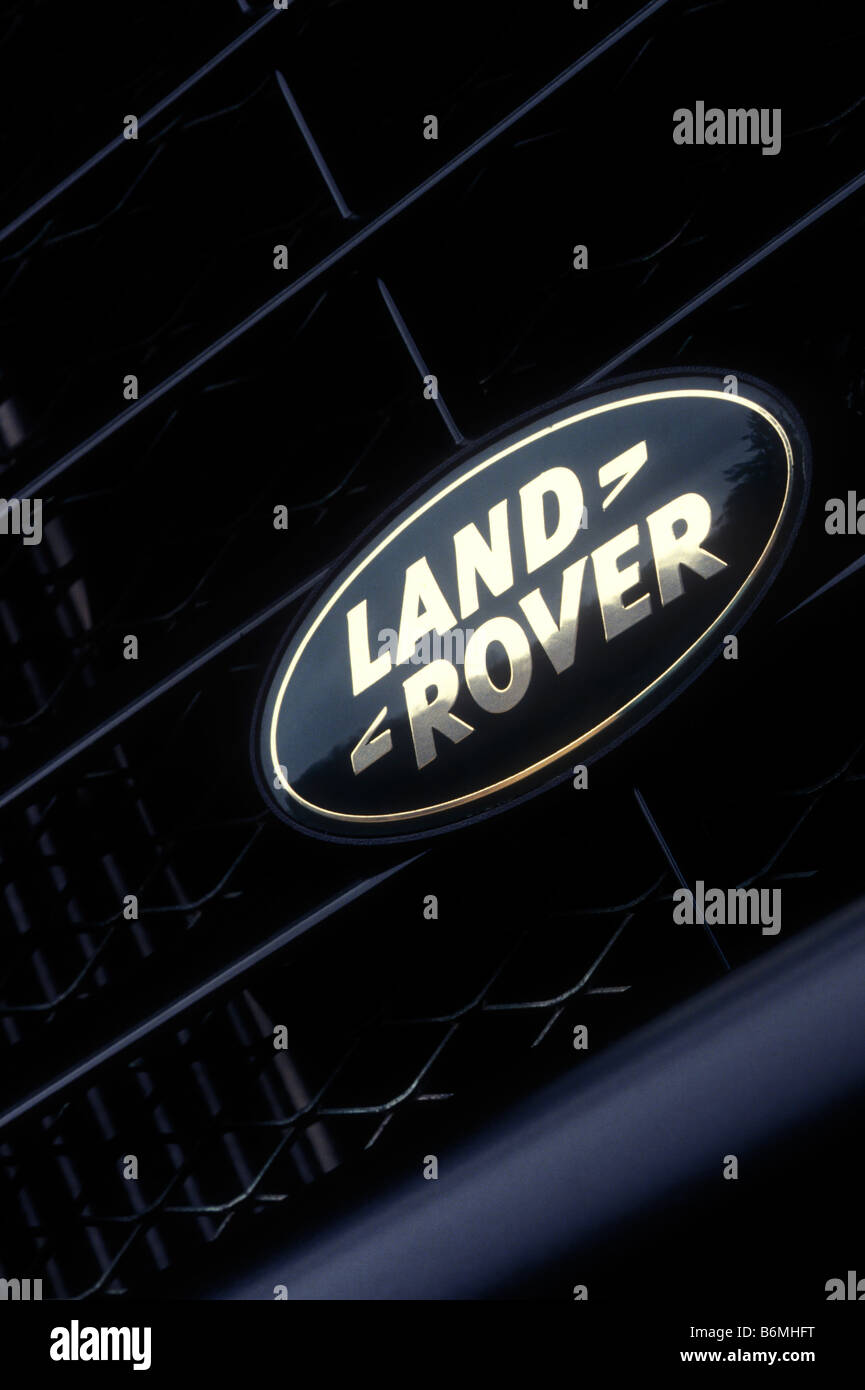 Land Rover Logo Black Background
