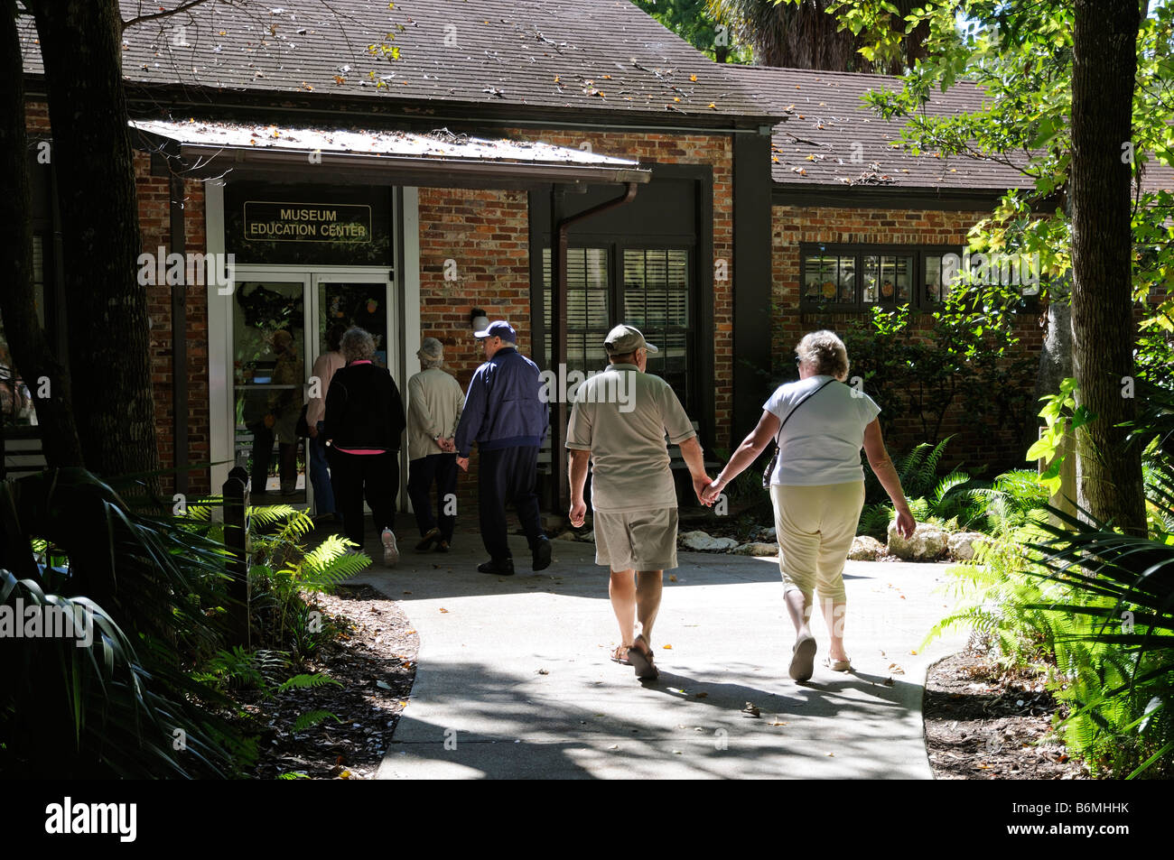 Homosassa Springs State Park museum and educational center Florida USA ...