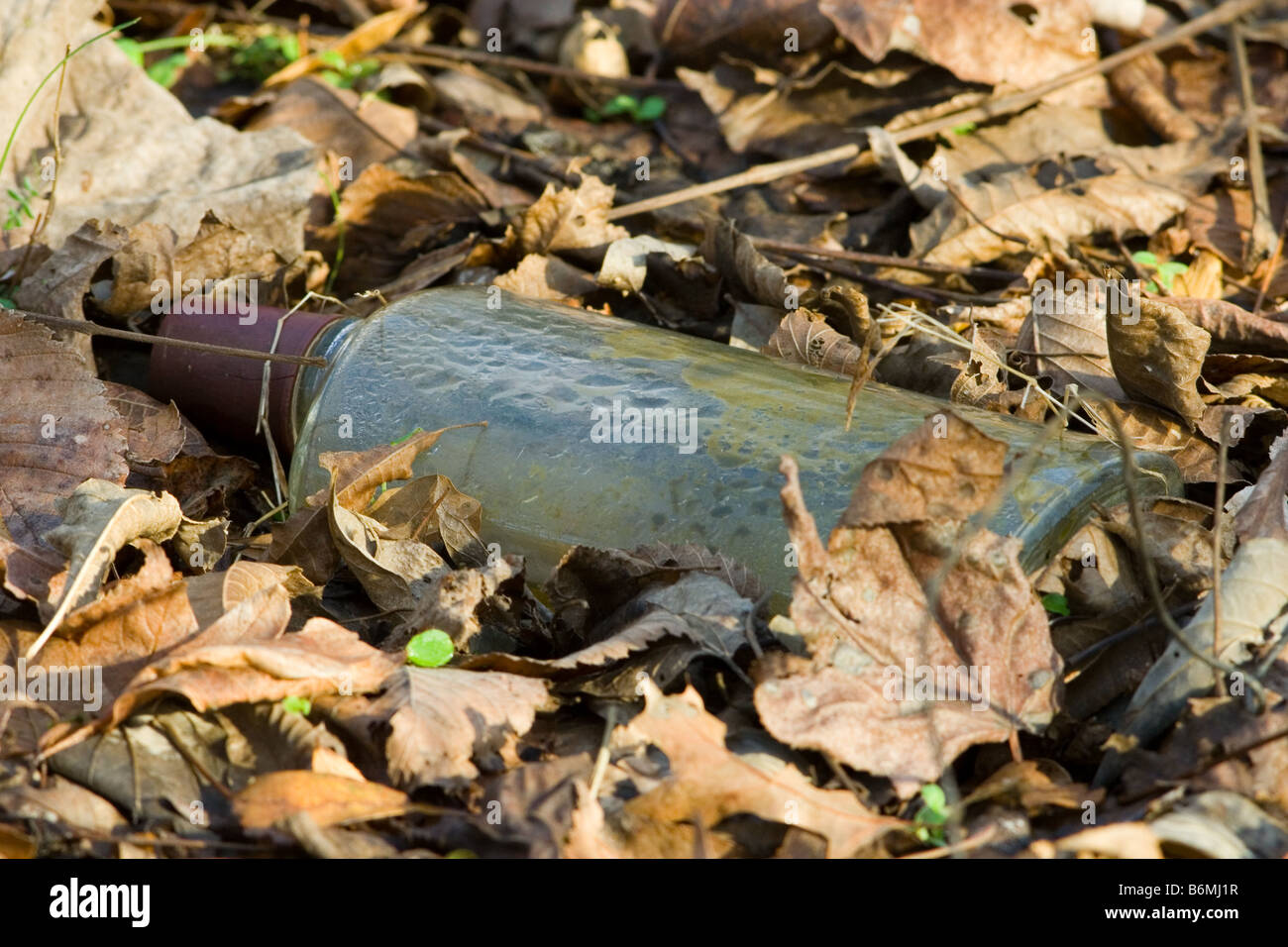 Litter alcohol bottle hi-res stock photography and images - Alamy