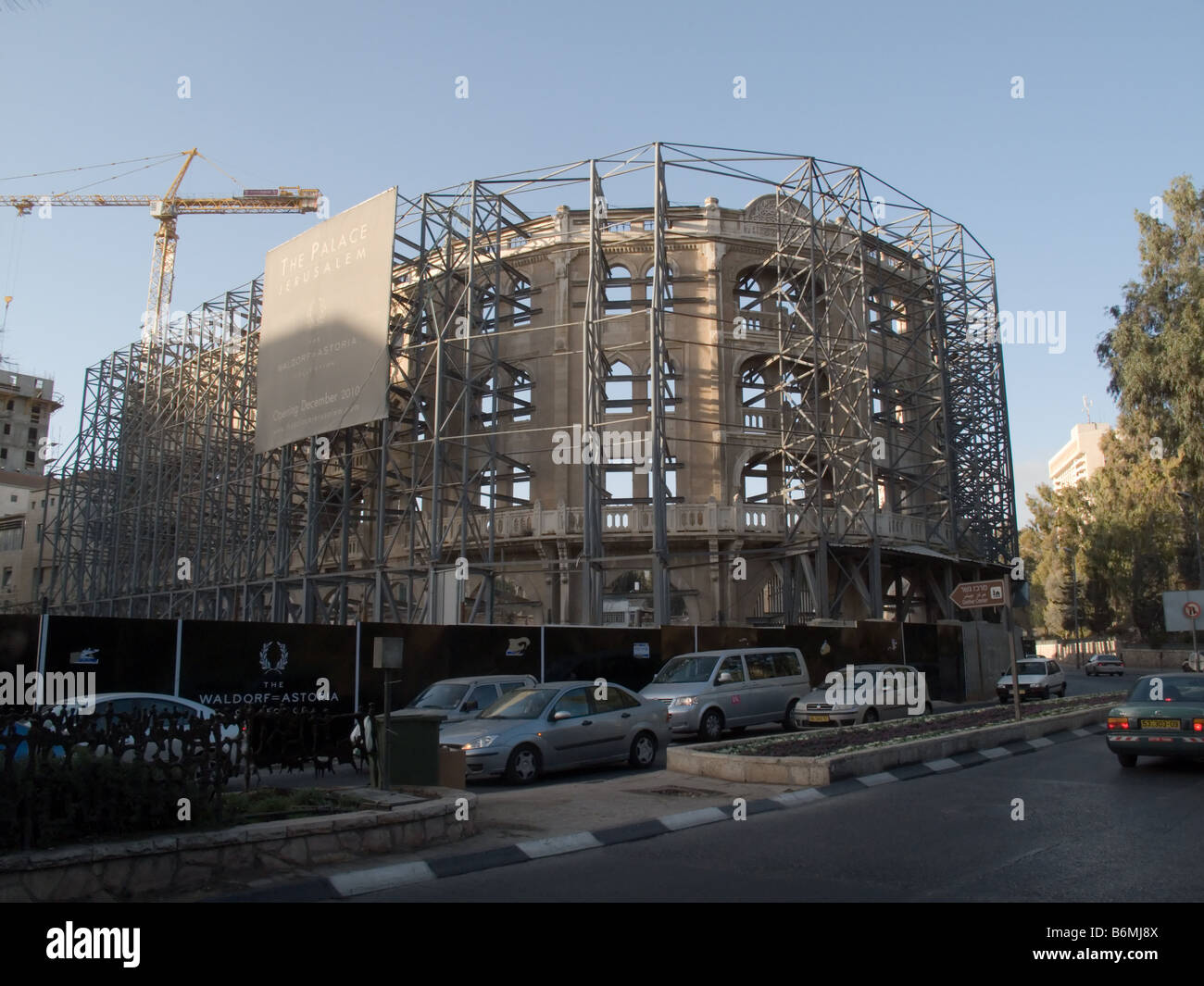 Costruction and Preservation at Jerusalem Historic Palace Hotel Stock ...